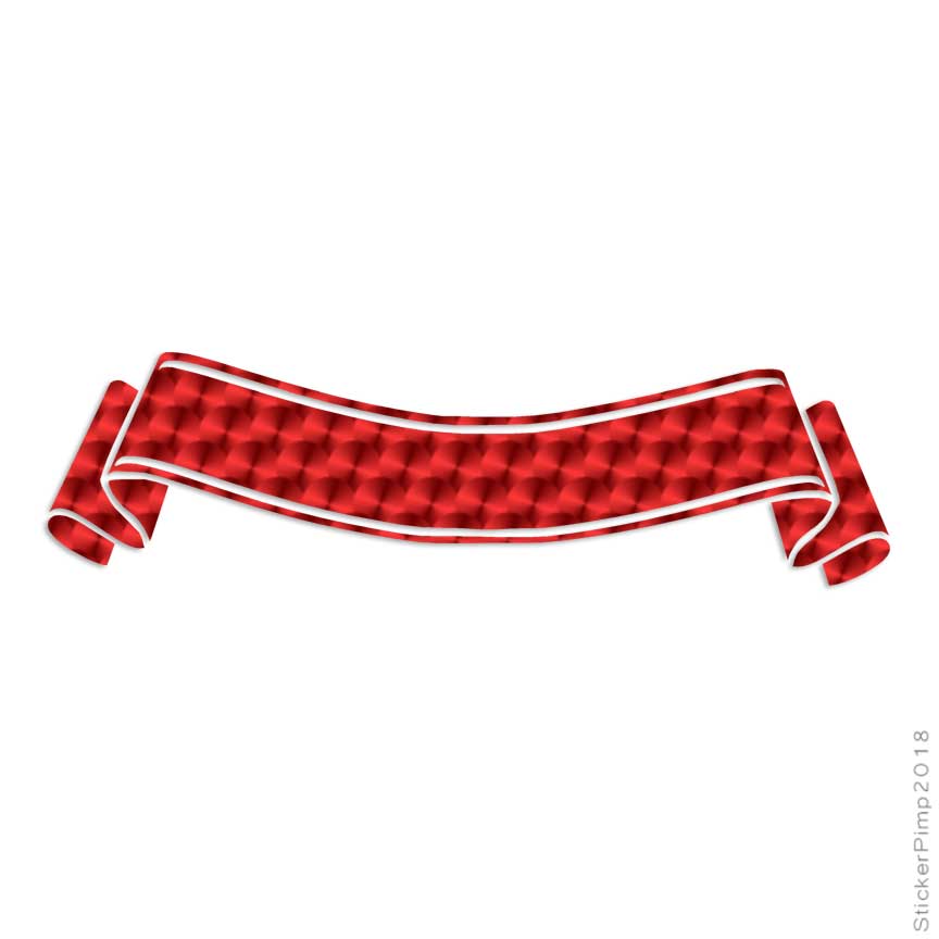 Banner Decorative, Vinyl Decal Sticker, 40 Patterns & 3 Sizes, #3089 | eBay