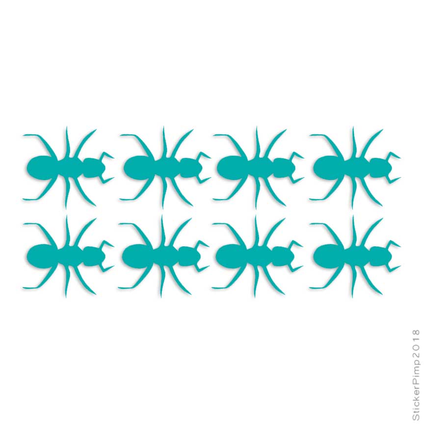 Eight Ants Insect, Vinyl Decal Sticker, Multiple Colors & Sizes #60 | eBay