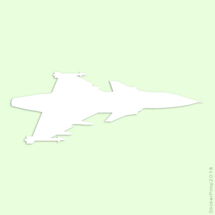 Fighter Jet Missile, Vinyl Decal Sticker, Multiple Colors & Sizes #2831 ...