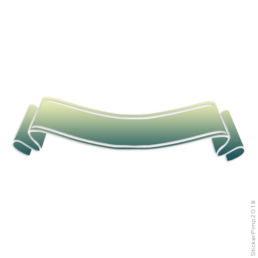 Banner Decorative, Vinyl Decal Sticker, 40 Patterns & 3 Sizes, #3089 | eBay