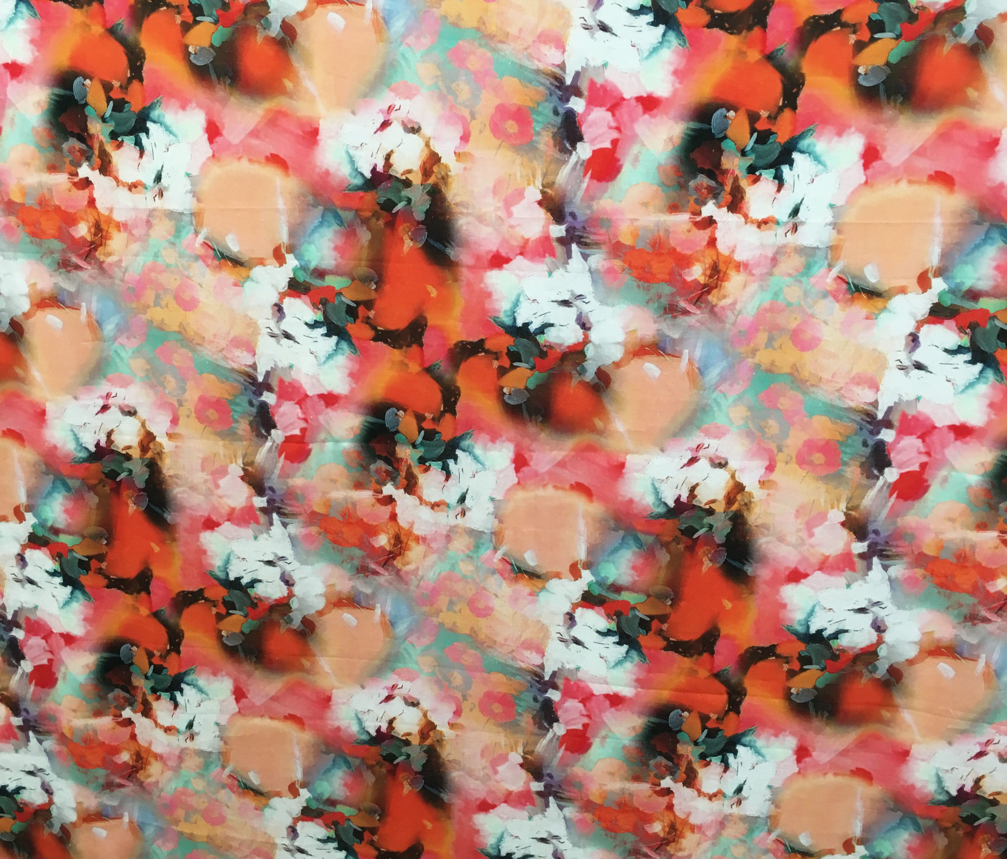 Digital Print Linen - Vivid Abstract - Stonemountain & Daughter Fabrics