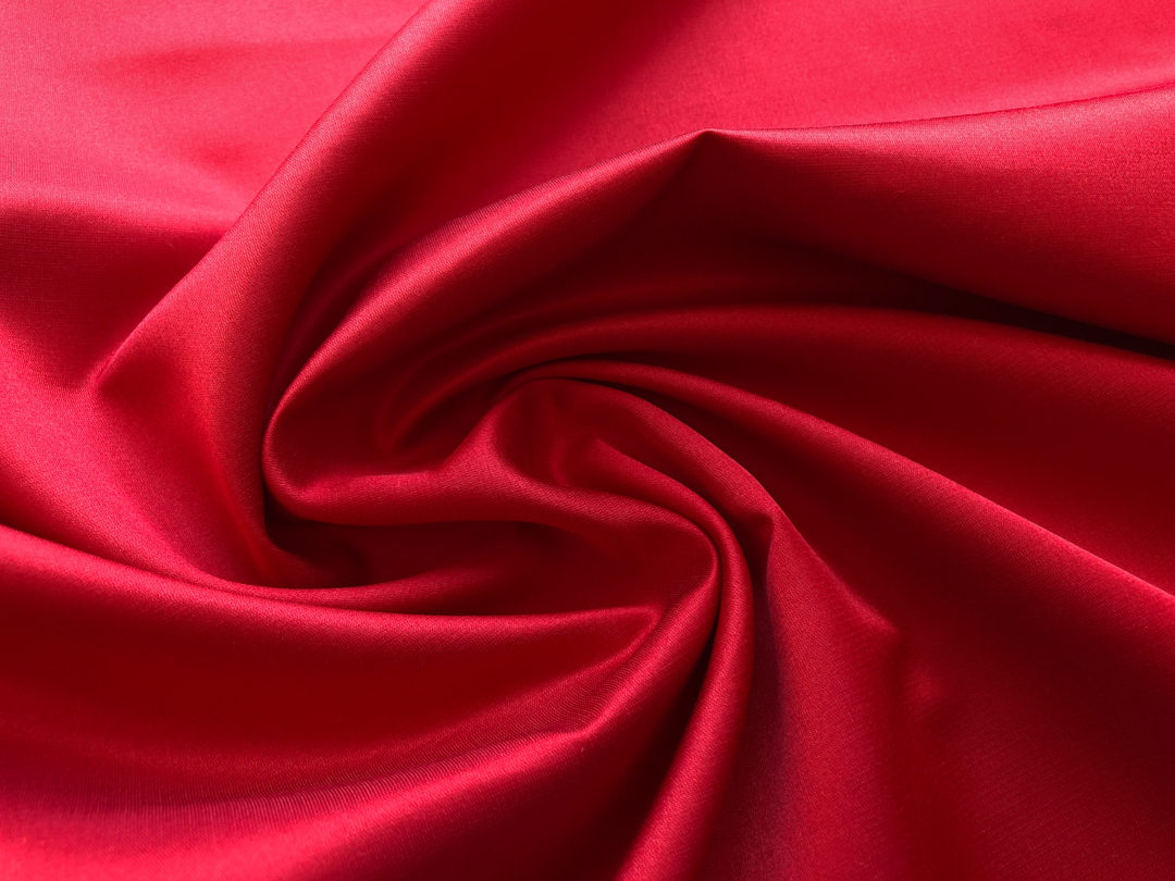 Radiance Silk/Cotton - Crimson - Stonemountain & Daughter Fabrics