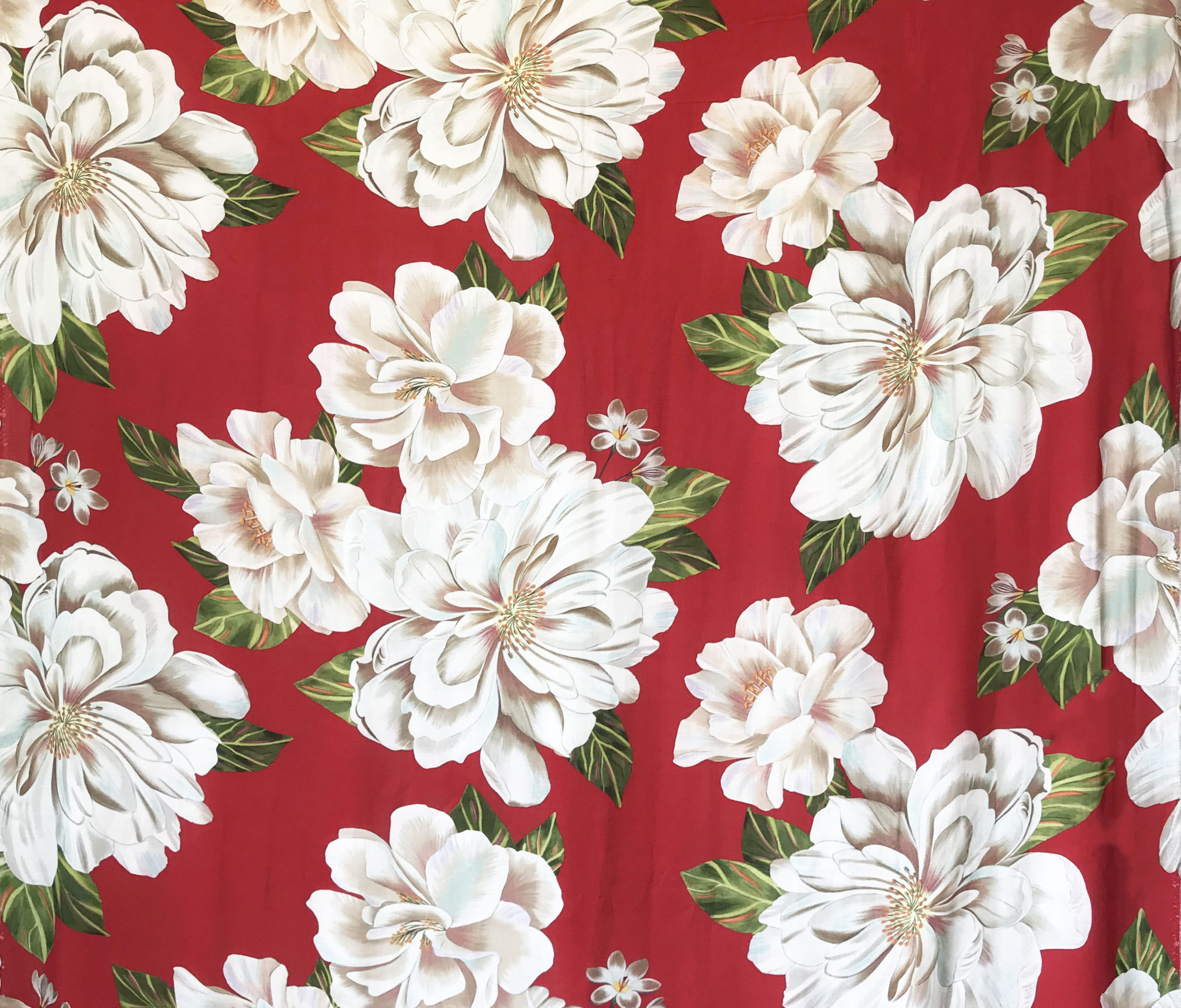 Digital Print Rayon Slub - Giant Peony - Stonemountain & Daughter Fabrics