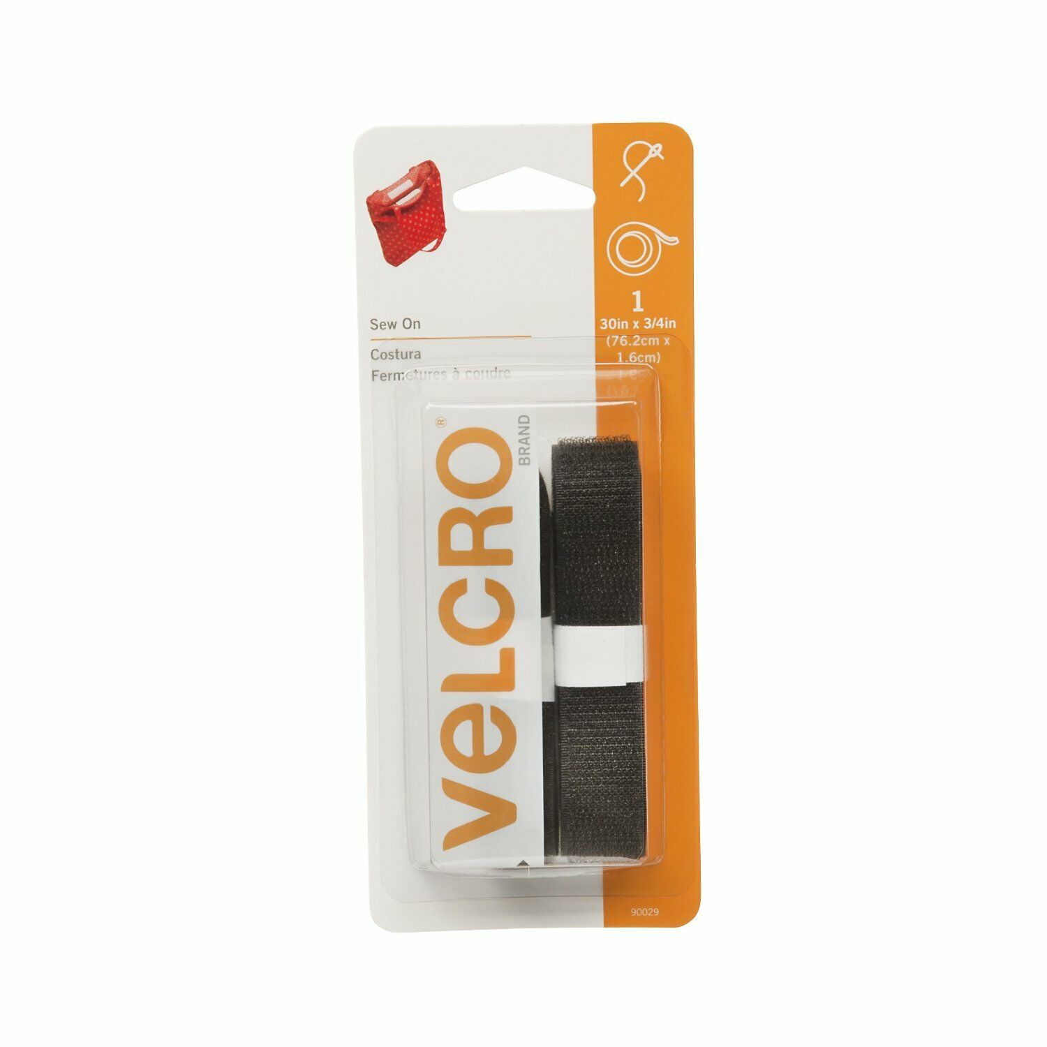 Velcro Sew-on Fastener - 3/4" x 30"