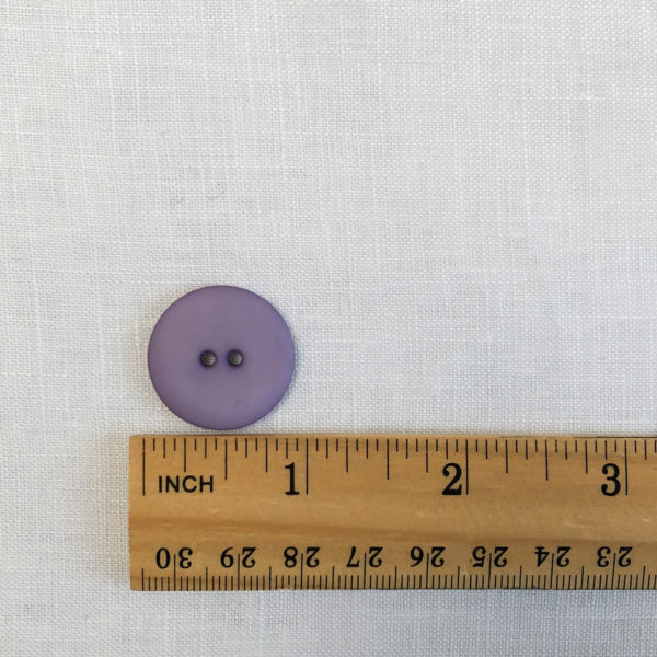Matte Plastic Button - 23mm - Stonemountain & Daughter Fabrics