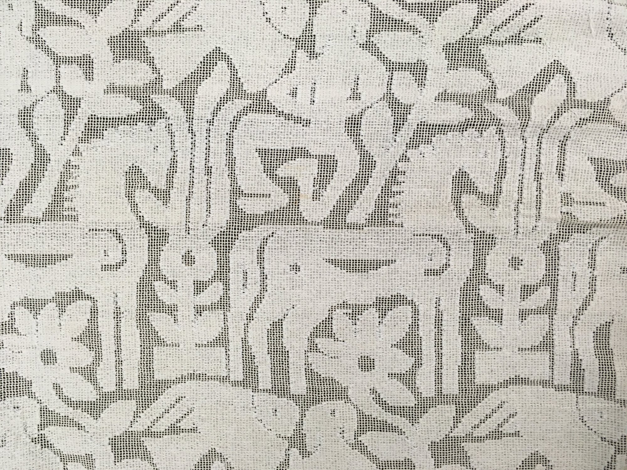 Indian Cotton Cutwork - People & Animals - Stonemountain & Daughter Fabrics