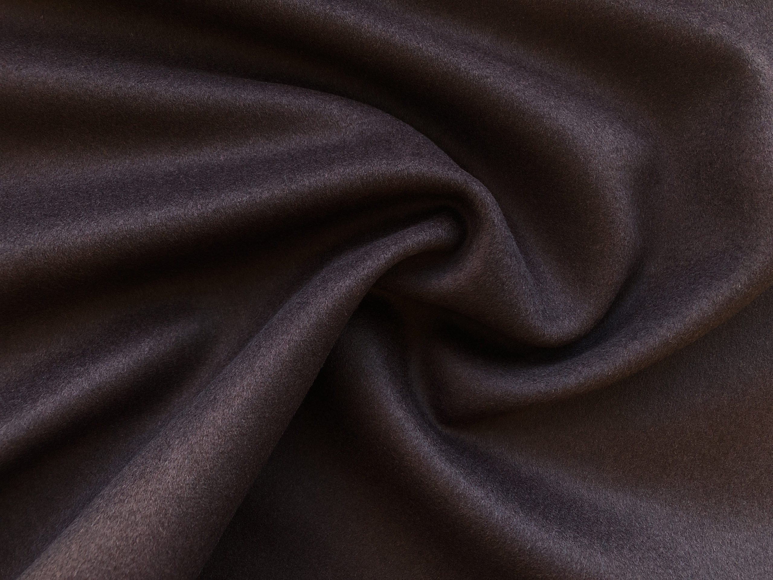 Cashmere Wool Coating - Charcoal - Stonemountain & Daughter Fabrics