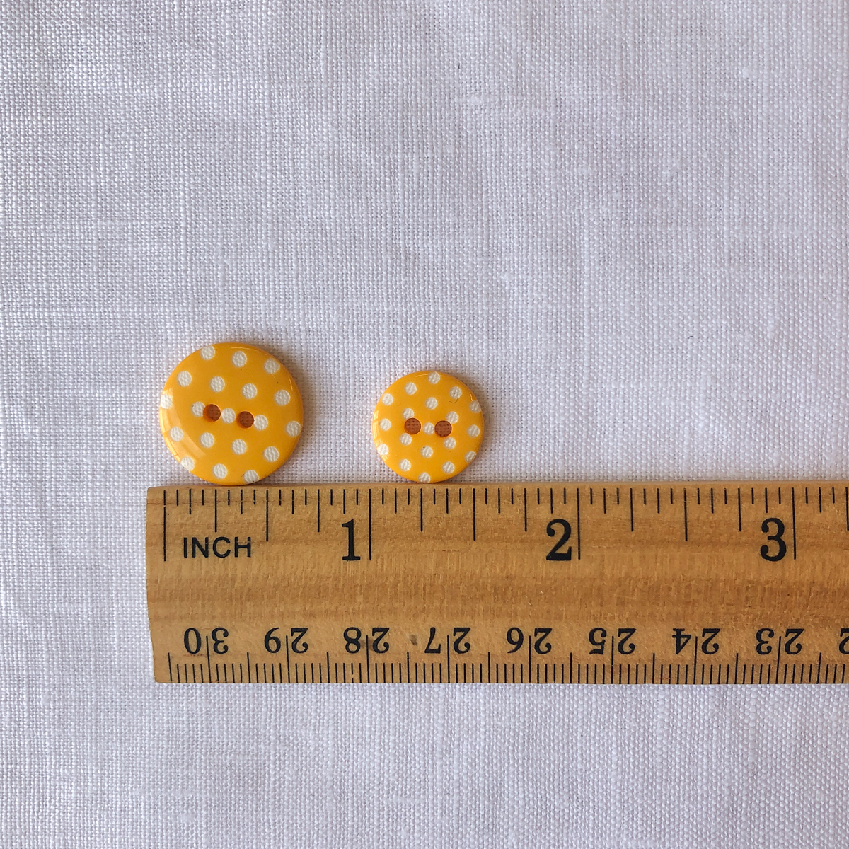Polka Dot Buttons - Stonemountain & Daughter Fabrics
