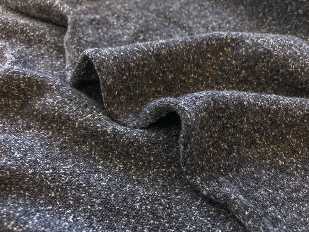 Acrylic/Wool/Silk/Spandex Sweater Knit - Ash - Stonemountain & Daughter ...
