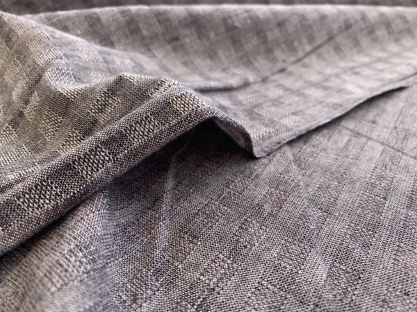 Textured Yarn Dyed Cotton - Squares - Grey - Stonemountain & Daughter ...