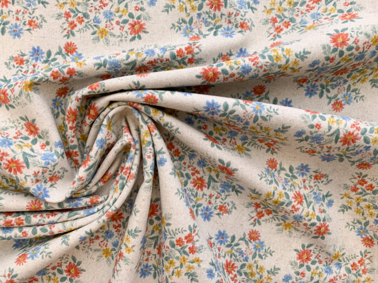 Kokka - Cotton/Linen Canvas - Pomander - Stonemountain & Daughter Fabrics