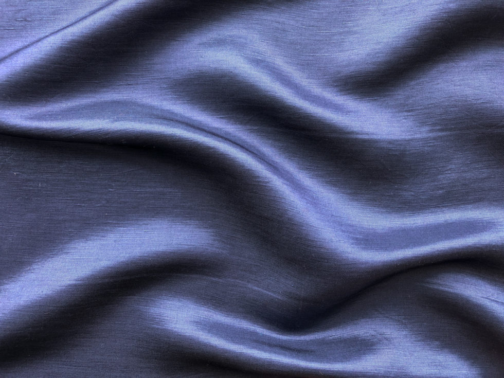 Linen/Silk Slub - Navy - Stonemountain & Daughter Fabrics