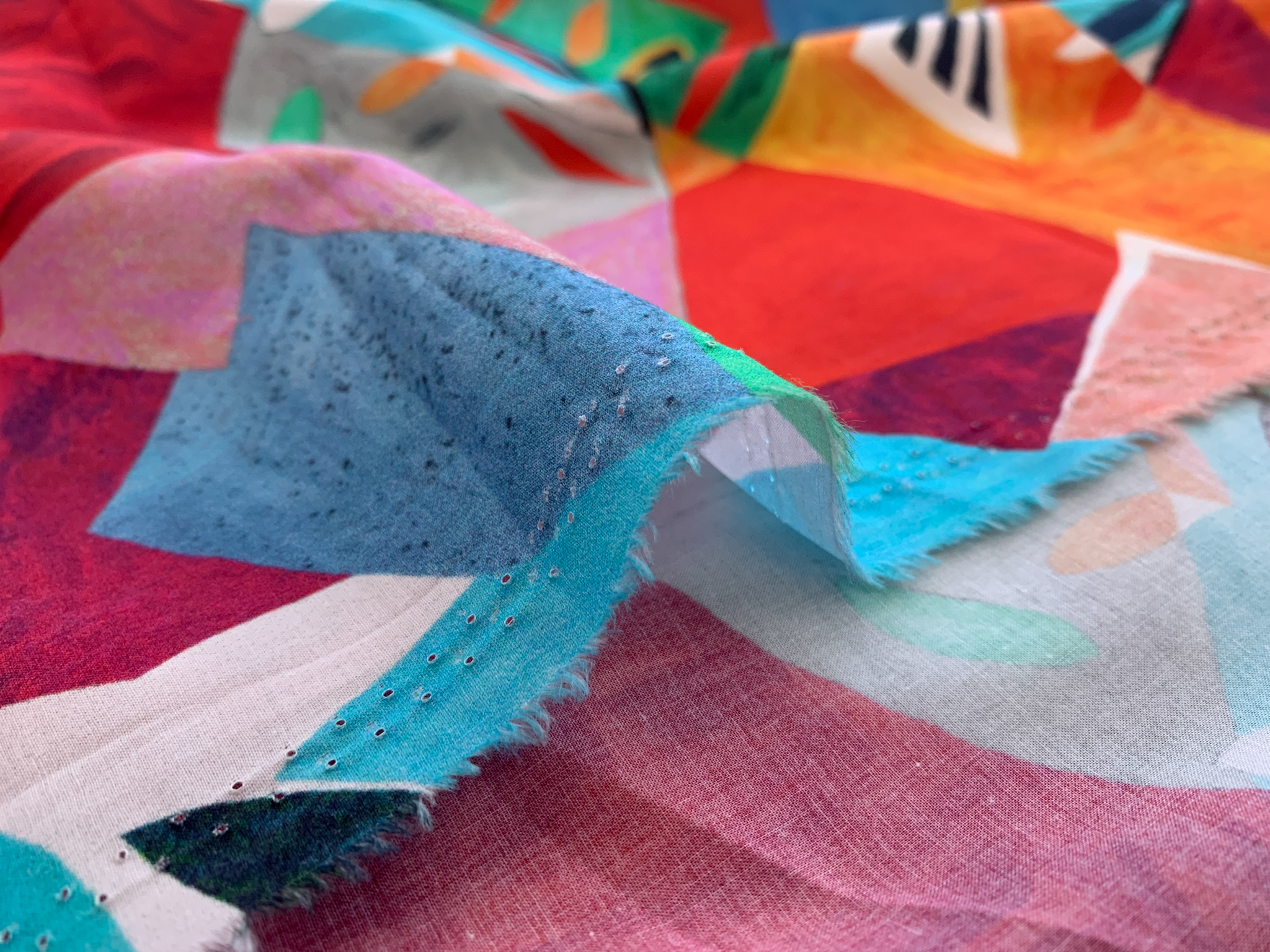 Cotton Voile Print - Picasso - Stonemountain & Daughter Fabrics