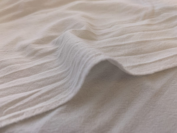 Sandwashed Cotton Poplin - Off White - Stonemountain & Daughter Fabrics