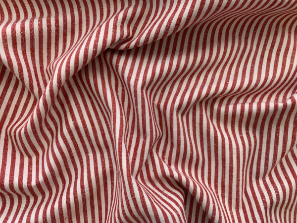 Yarn Dyed Woven - Hemp/Cotton - Red Stripe - Stonemountain & Daughter ...