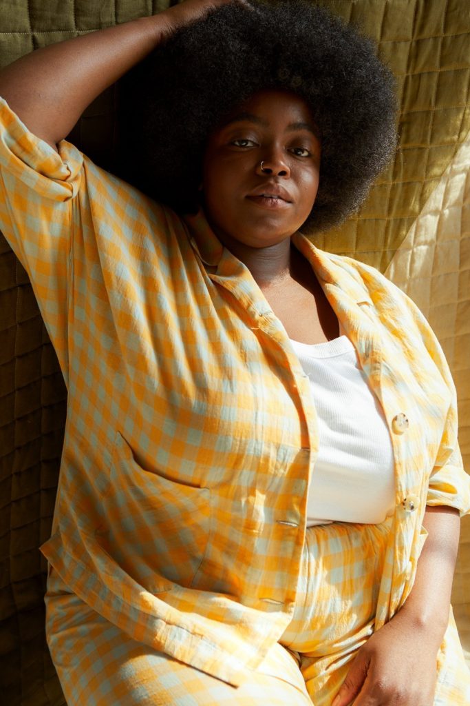 Paper Theory Agnes PJs - Stonemountain & Daughter Fabrics