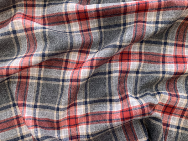 Designer Deadstock - Cotton Flannel - Dad Plaid - Stonemountain ...