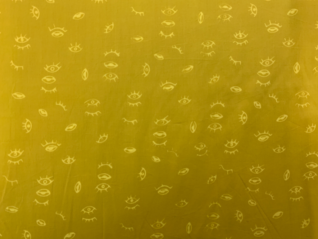 Hoffman Bali Cotton Batiks - Eyes - Yellow - Stonemountain & Daughter ...