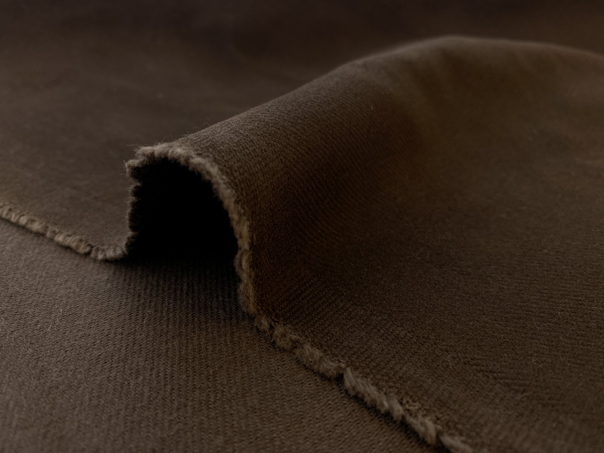 Soft Touch Cotton Twill - Brown - Stonemountain & Daughter Fabrics