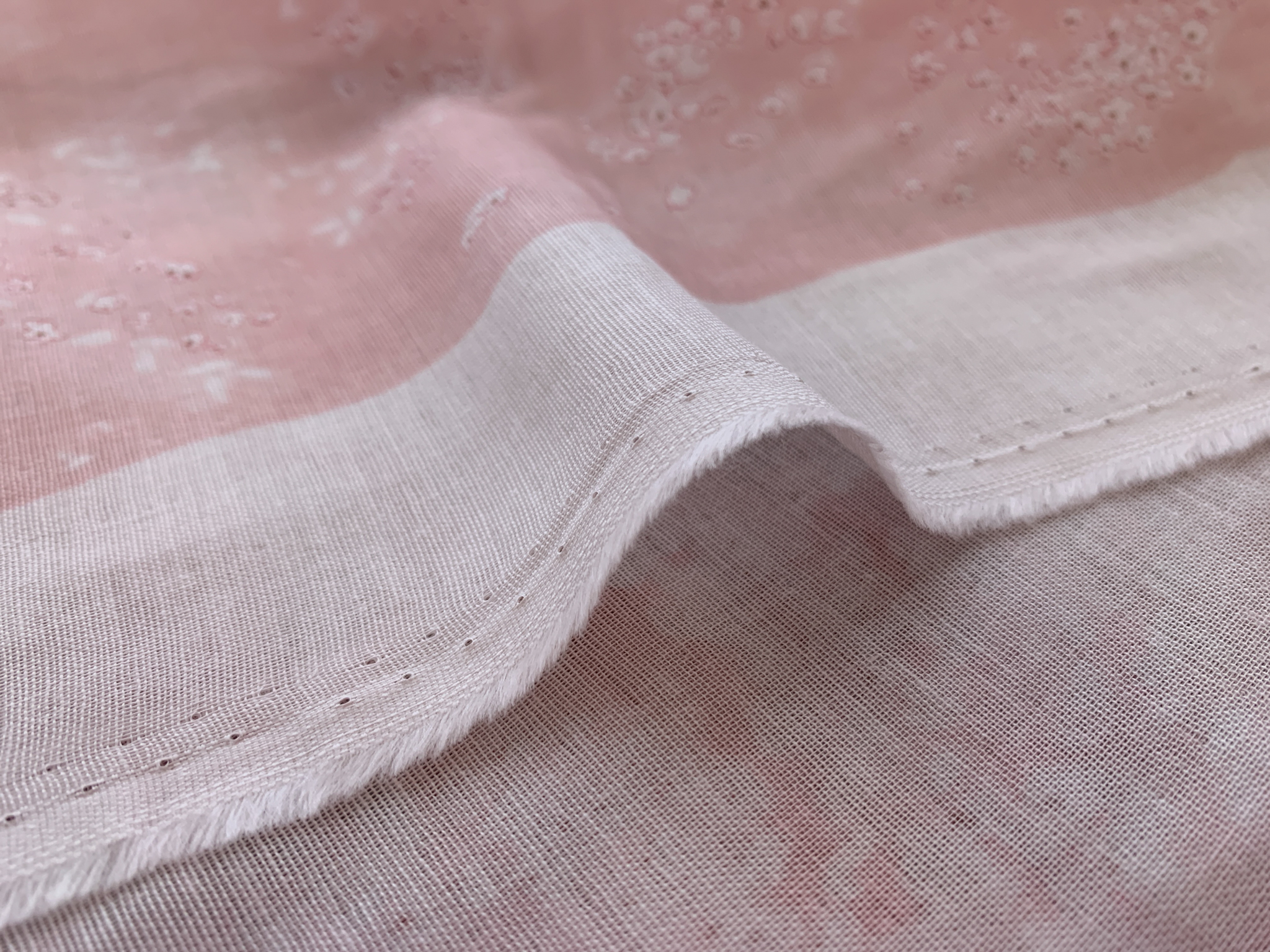 Nani Iro - Cotton Double Gauze - Lei Nani - Pink - Stonemountain ...