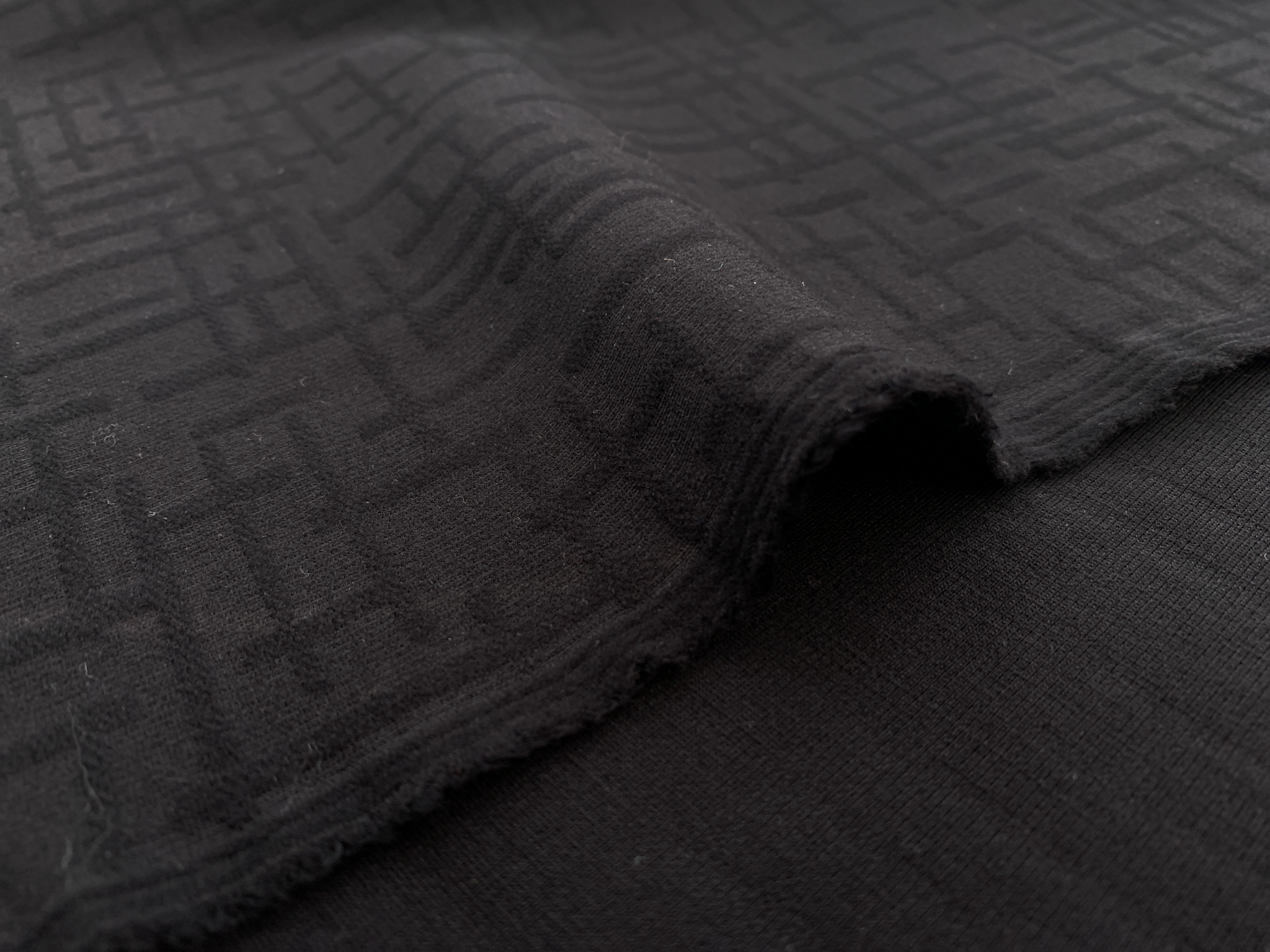 Ponte De Roma - Nylon Blend - Crosshatch - Black - Stonemountain ...