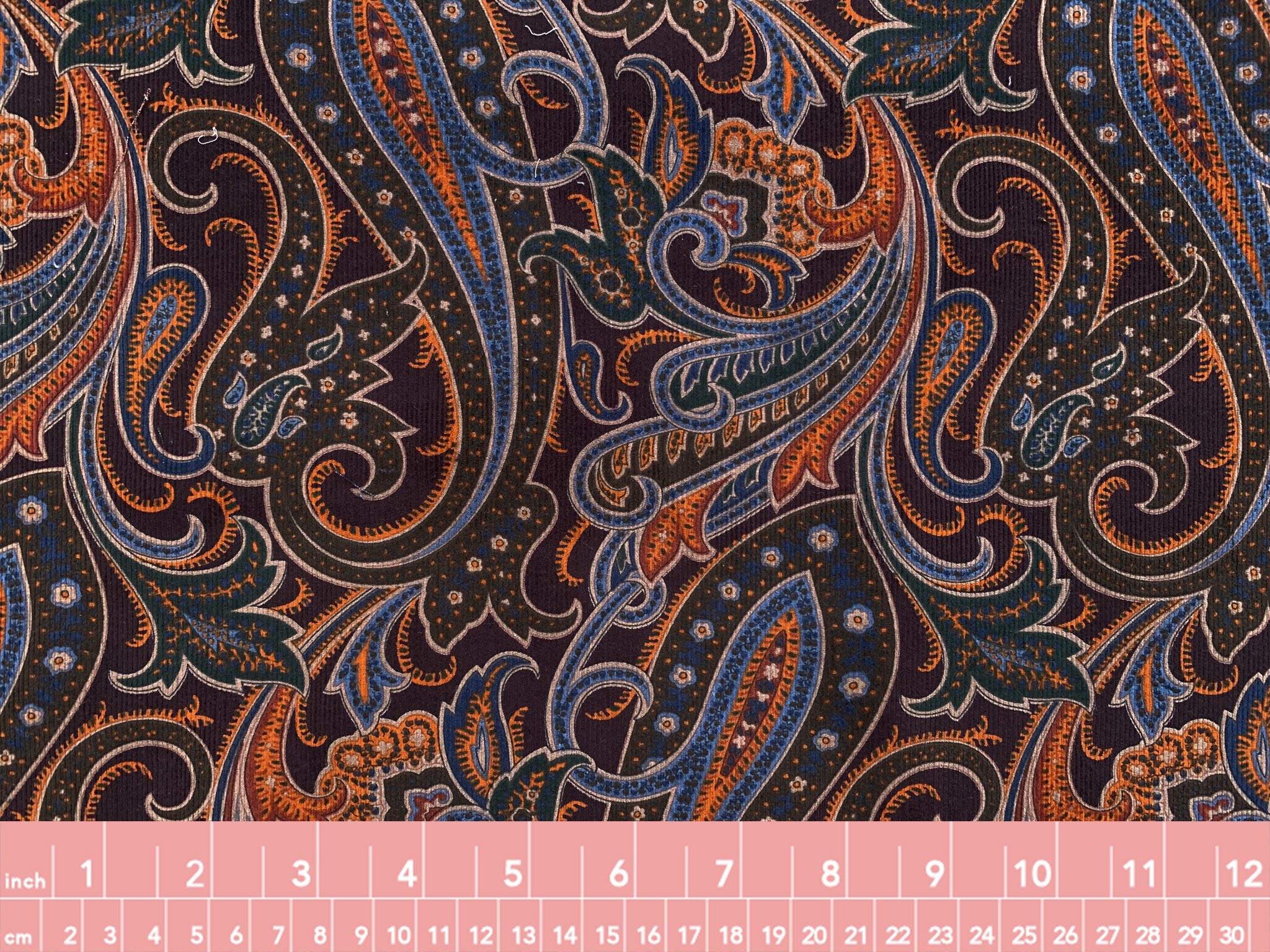 Hokkoh - Pinwale Corduroy - Paisley - Brown - Stonemountain & Daughter ...