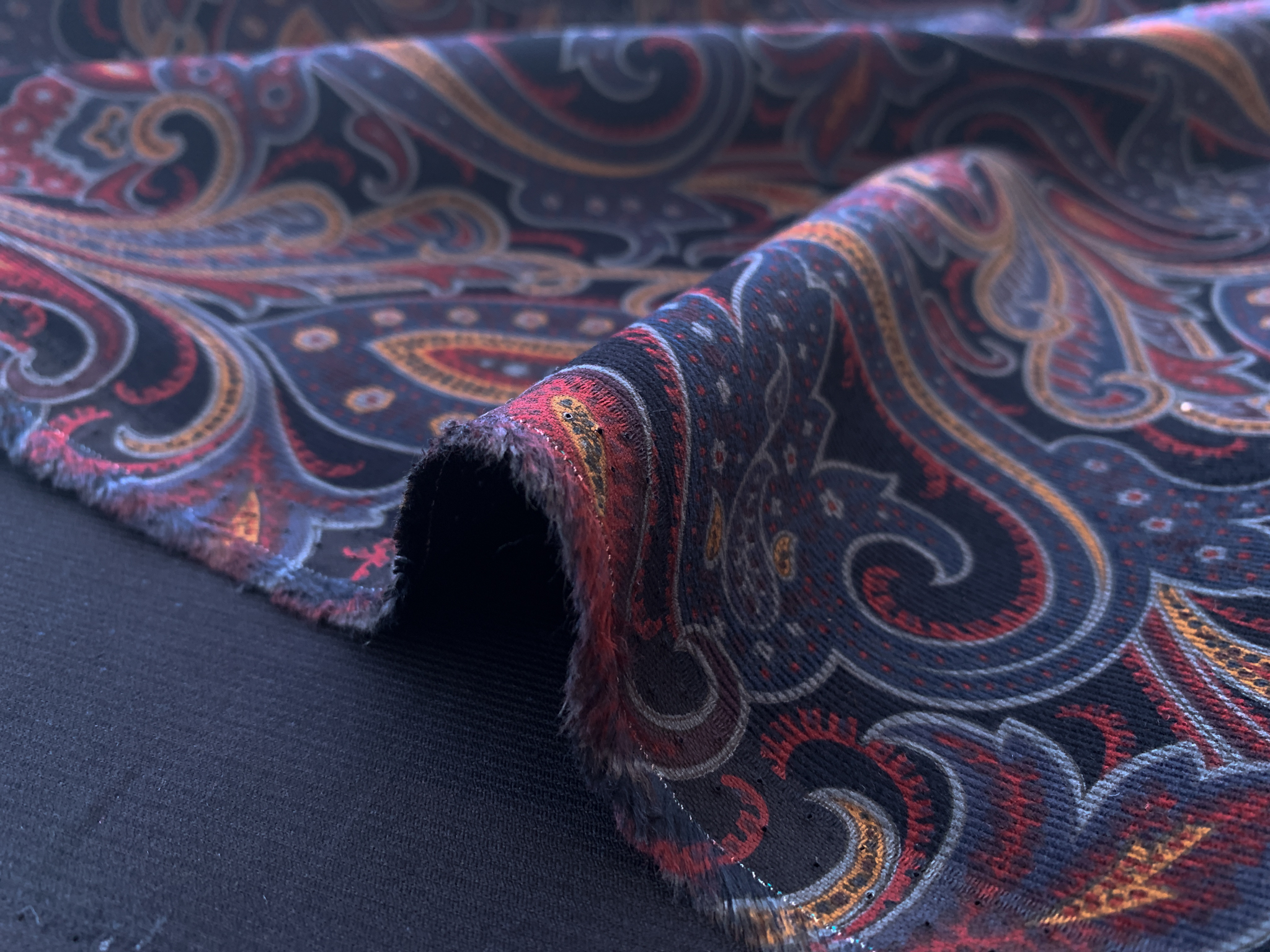 Hokkoh - Pinwale Corduroy - Paisley - Blue - Stonemountain & Daughter ...