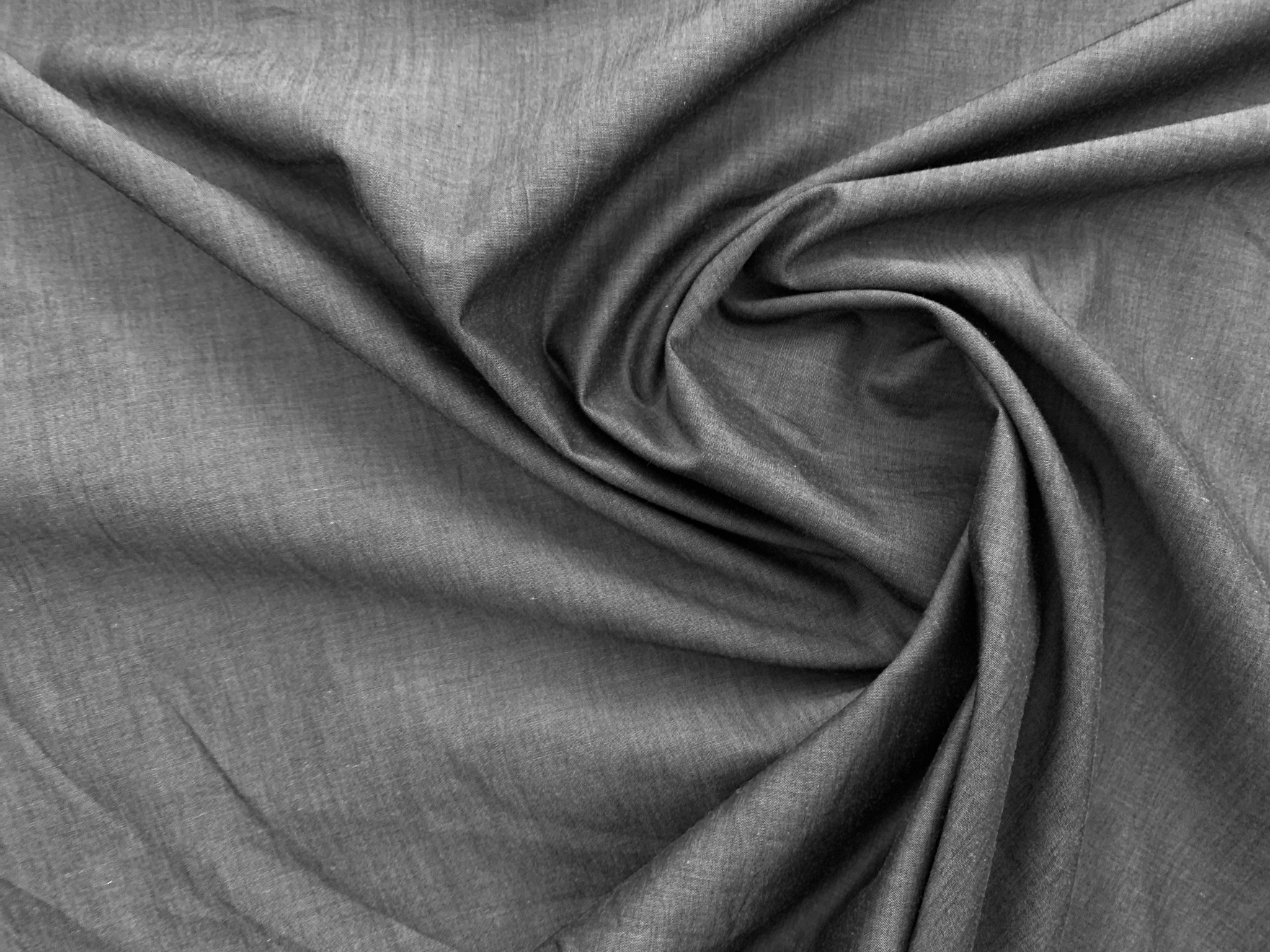 Designer Deadstock - Cotton Shirting - Shale - Stonemountain & Daughter ...