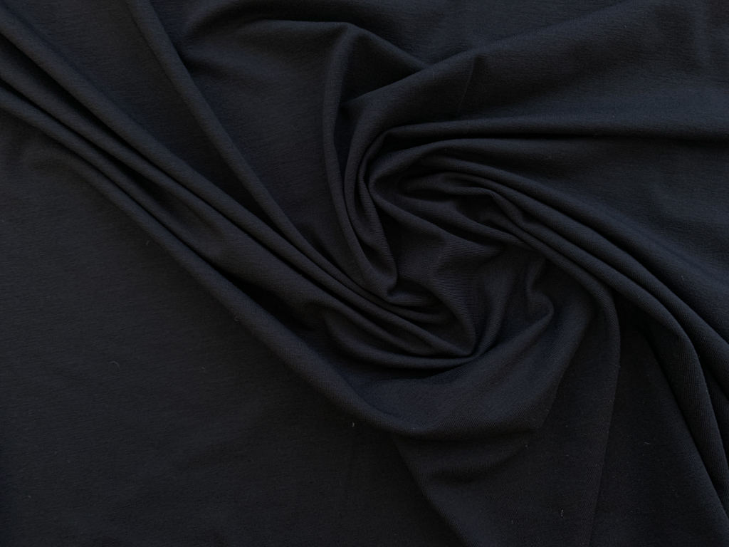 Rayon/Spandex Jersey - Ink - Stonemountain & Daughter Fabrics