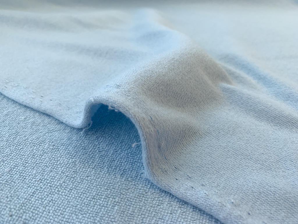 Designer Deadstock - Cotton French Terry - Sky - Stonemountain ...