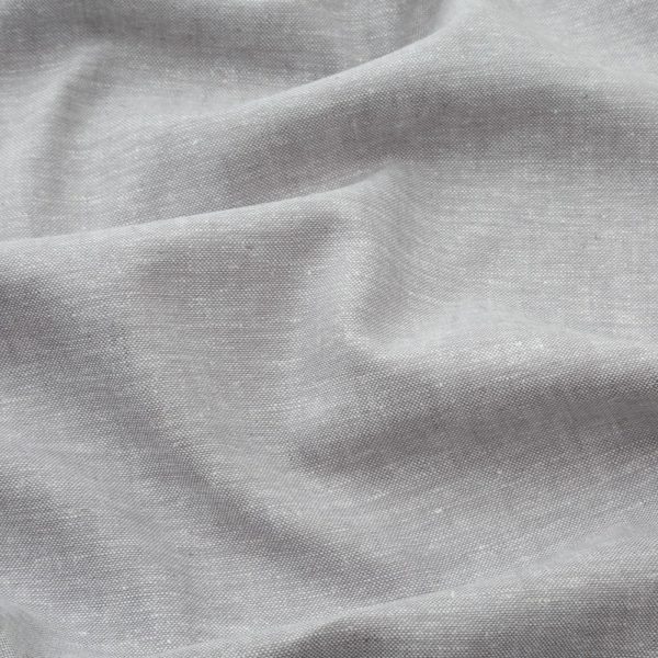 Hemptex – Hemp/Cotton Chambray – Grey - Stonemountain & Daughter Fabrics