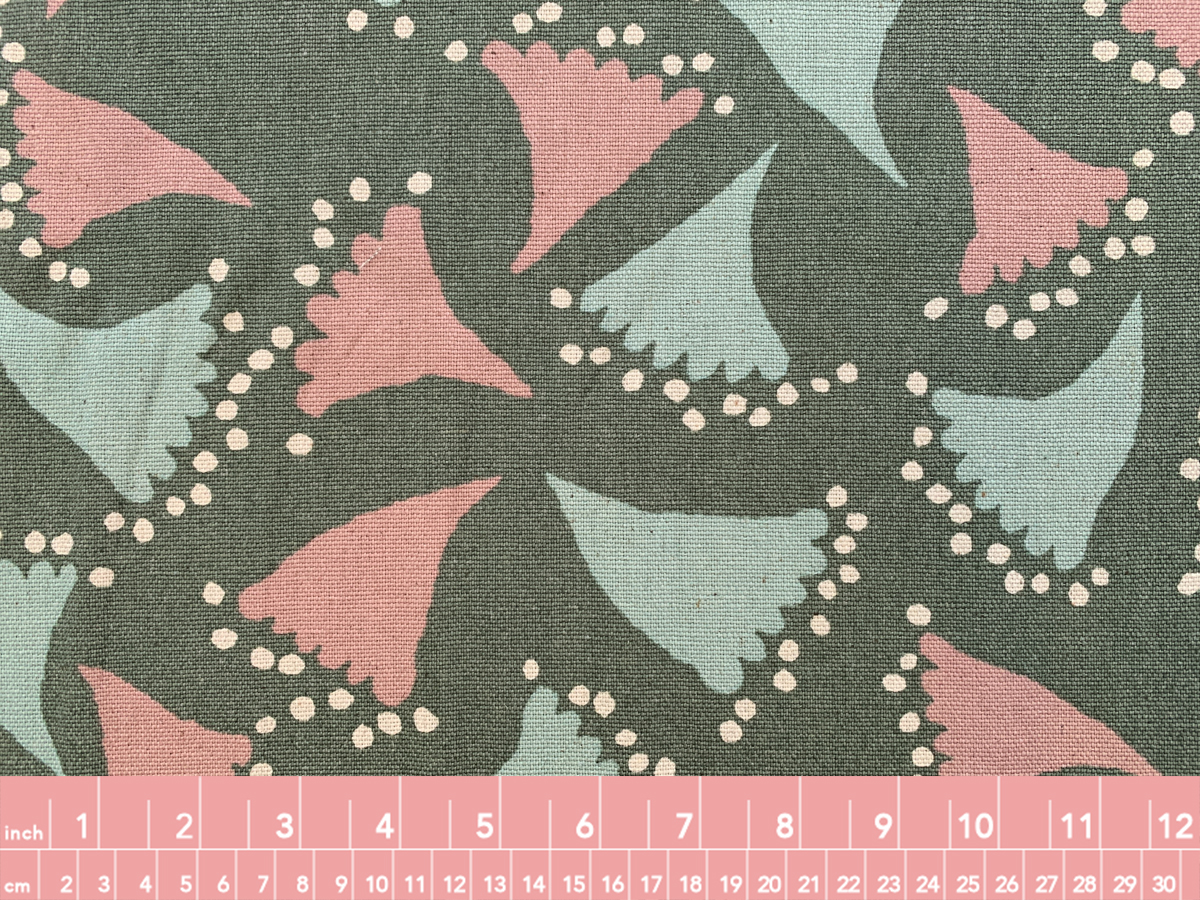 Japanese Cotton/Linen Canvas - Brugmansia - Stonemountain & Daughter ...