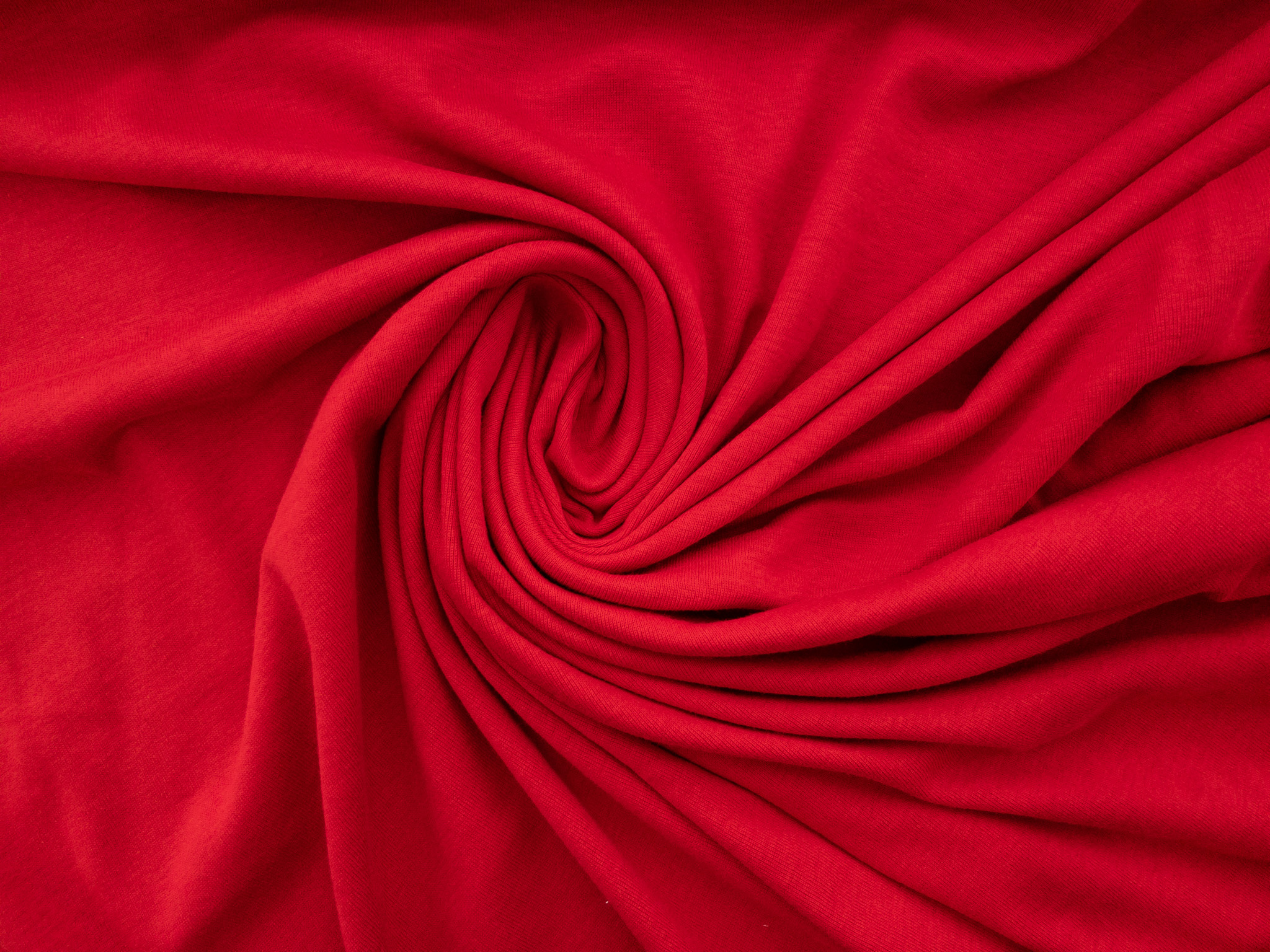 Designer Deadstock - Organic Cotton Jersey - Ruby - Stonemountain ...