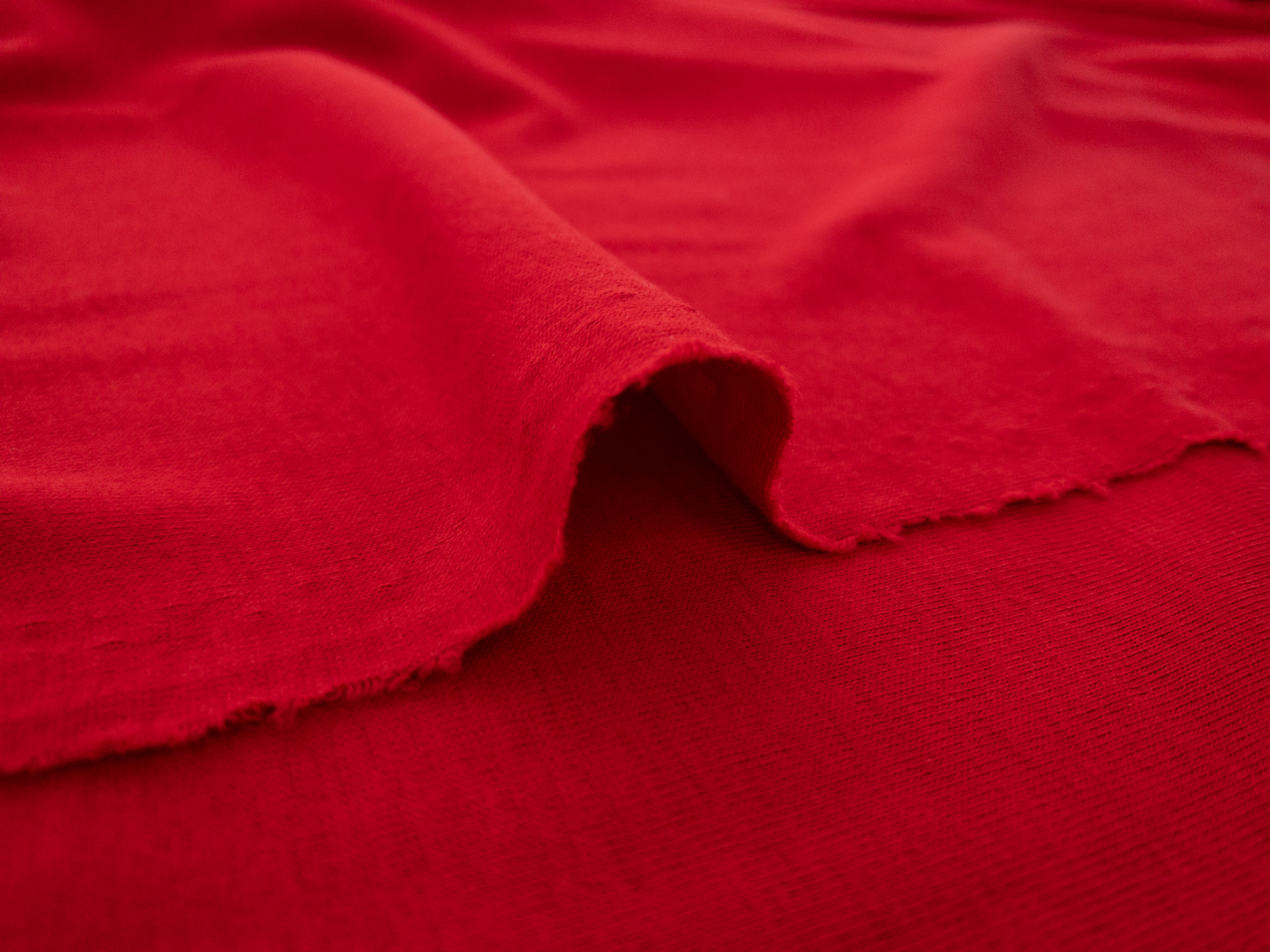 Designer Deadstock - Organic Cotton Jersey - Ruby - Stonemountain ...