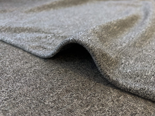 Poly/Rayon Marled Jersey Knit - Grey Heather - Stonemountain & Daughter ...