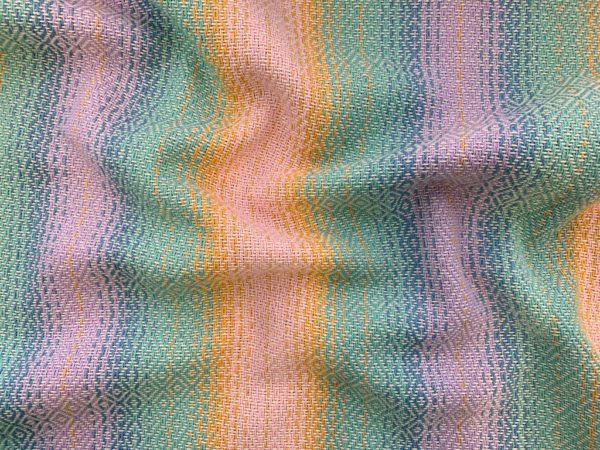 Yarn Dyed Cotton - Baja Blanket Stripe - Pastel - Stonemountain ...