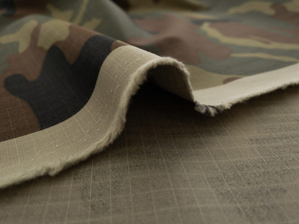 Designer Deadstock - Cotton Ripstop - Camo Print - Stonemountain ...