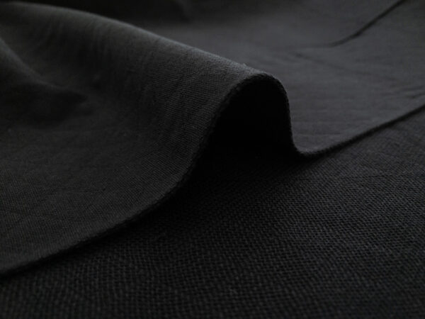 Cotton Diamond Weave Double Gauze - Black - Stonemountain & Daughter ...