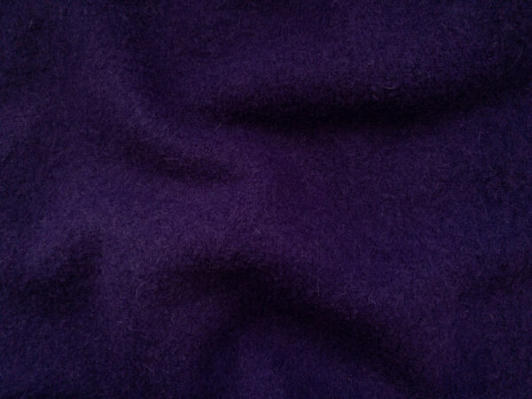 Lady McElroy - London Boiled Wool - Deep Purple - Stonemountain ...