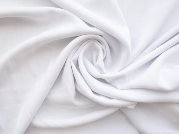 Rayon Challis - White - Stonemountain & Daughter Fabrics