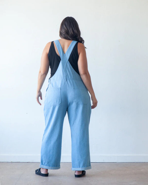 True Bias Riley Overalls - Sizes 14-32 - Stonemountain & Daughter Fabrics