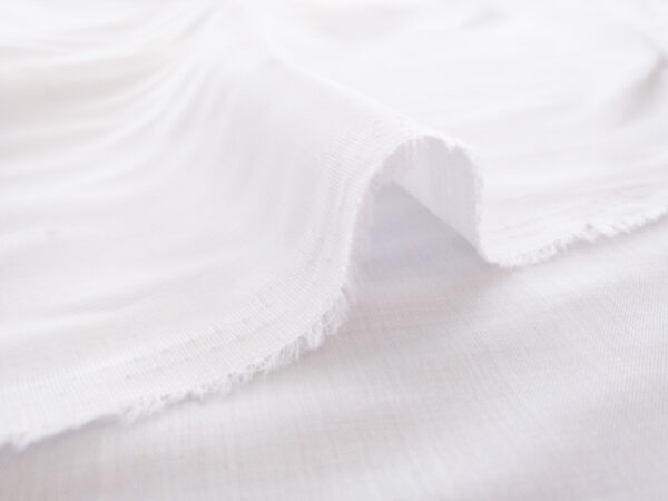 Cotton Satin Batiste - White - Stonemountain & Daughter Fabrics