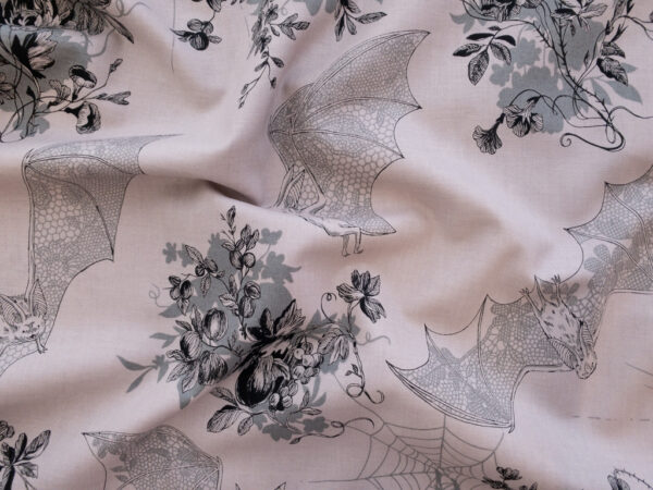 Quilting Cotton - Alexander Henry - Angela's Attic - Grey ...