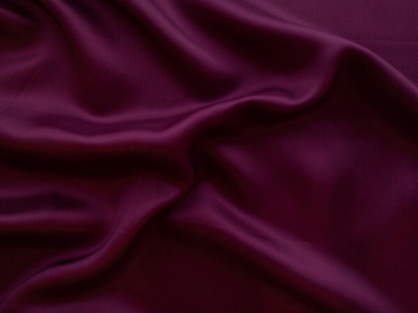 British Designer Deadstock - Cupro/Rayon Lining - Berry - Stonemountain ...