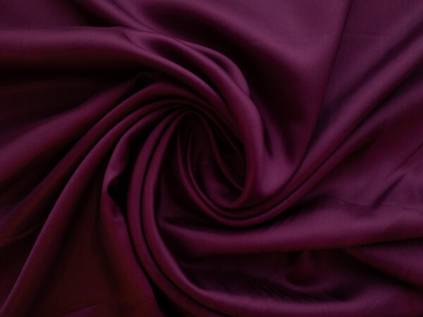 British Designer Deadstock - Cupro/Rayon Lining - Berry - Stonemountain ...