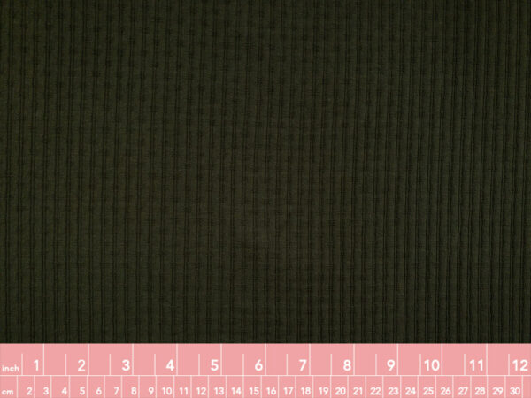 Amour Vert - Organic Cotton/Modal Pointelle Rib Knit - Olive ...