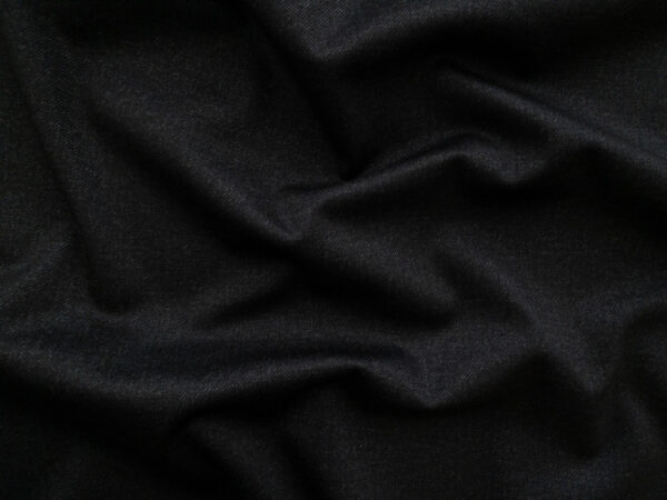 Printed Rayon Blend Ponte de Roma - Textured Black - Stonemountain ...