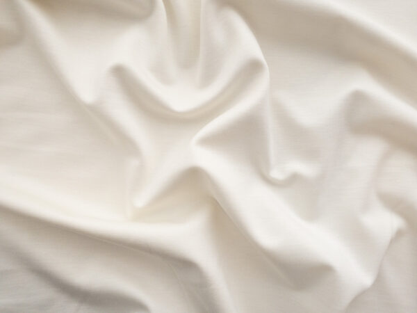 Viscose/Nylon Ponte De Roma – Vanilla - Stonemountain & Daughter Fabrics