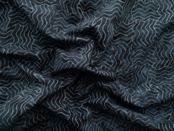 Cotton Batik - Batiks by Mirah - Tessellations - Grey - Stonemountain ...