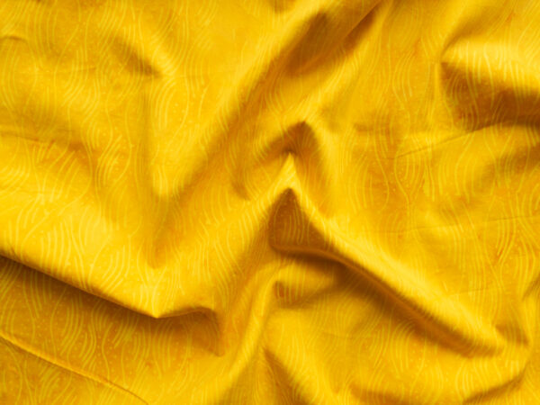 Cotton Batik - Batiks by Mirah - Scallops - Yellow - Stonemountain ...